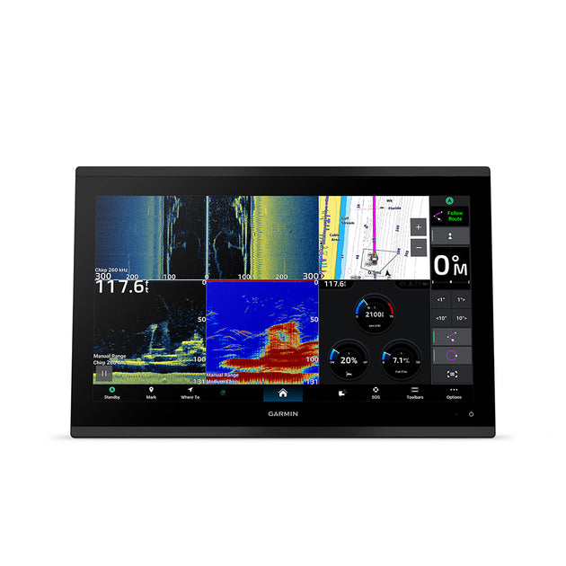 Garmin GPSMAP 9217xsv Premium Chartplotter/Sonar Combo w/Garmin Navion ...
